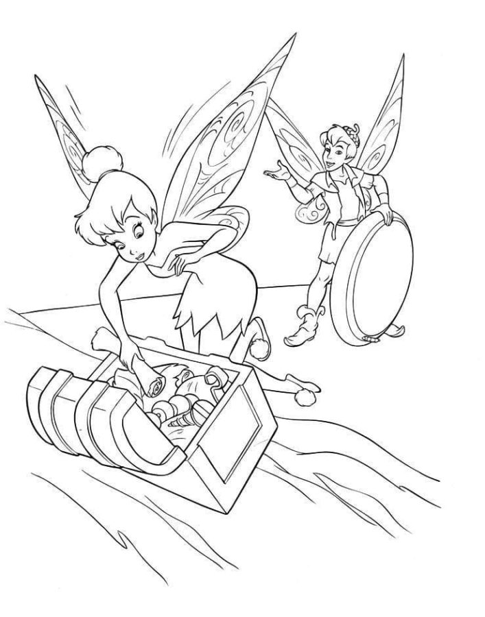 Tinkerbell Coloring Pages | 100 Pictures Free Printable