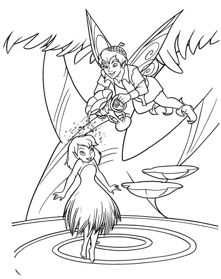 Tinkerbell Coloring Pages | 100 Pictures Free Printable
