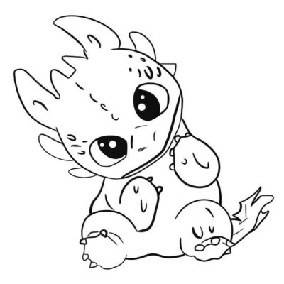 Toothless Coloring Pages