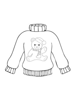 Coloriage Pull de Noël - 70 pages à colorier à imprimer gratuits