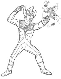 Ultraman Coloring Pages
