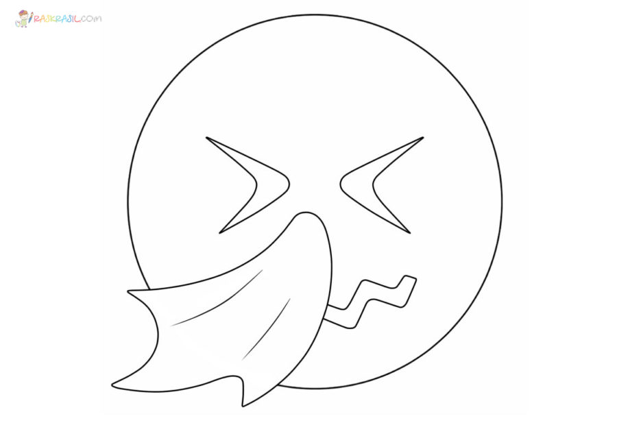 Ausmalbilder Emoji | 65 Malvorlagen Smiley Kostenlos zum Ausdrucken