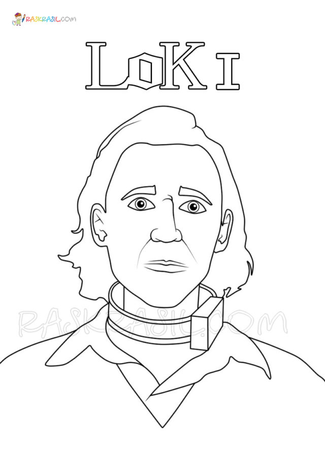 Desenhos de Loki para colorir - 30 imagens para impressão gratuita