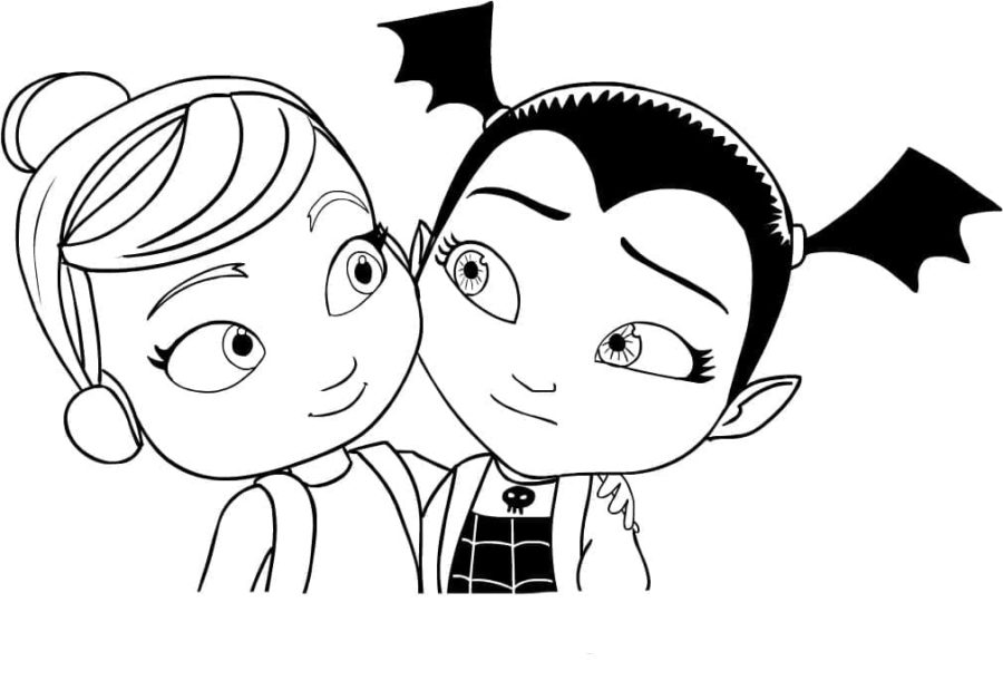 Dibujos de Vampirina para colorear - 100 imágenes para imprimir gratis