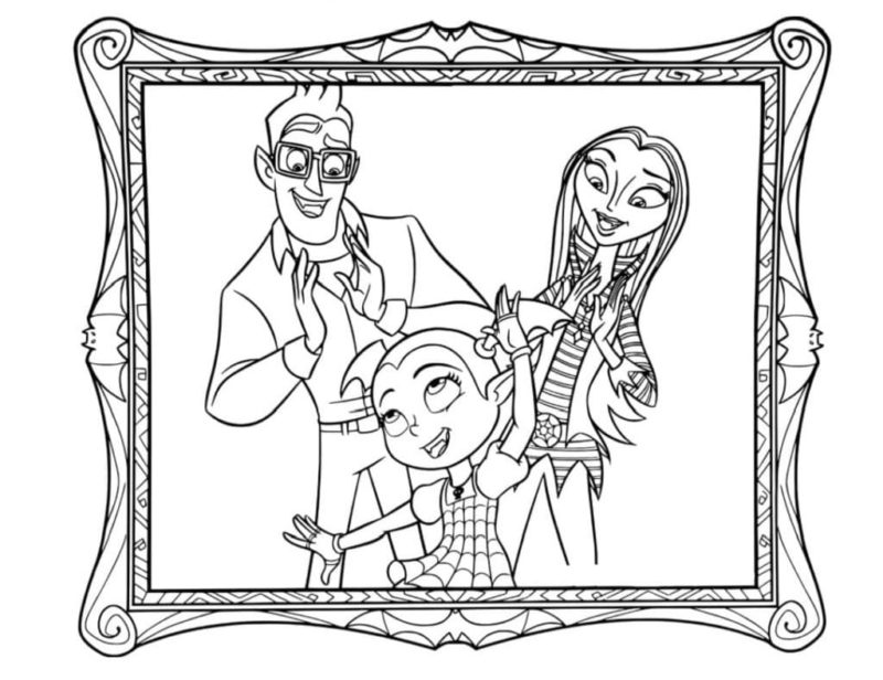 Dibujos de Vampirina para colorear - 100 imágenes para imprimir gratis