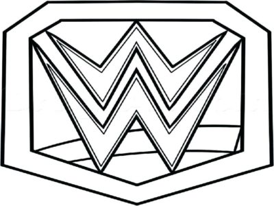 Coloriage WWE | 100 images de catcheurs - Imprimez gratuitement