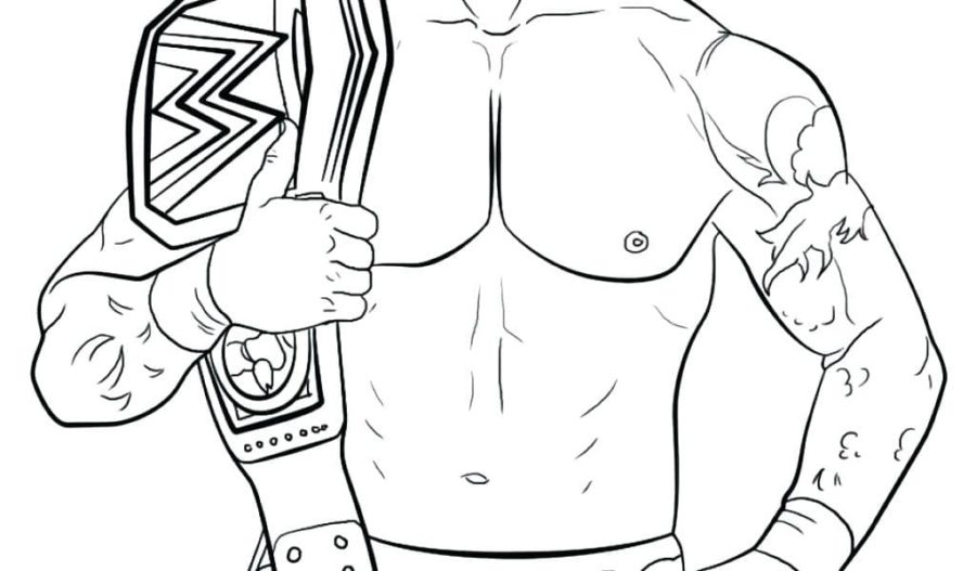 Dibujos de WWE para Colorear - 100 imágenes para imprimir gratis Dibujos de WWE para Colorear - 100 imágenes para imprimir gratis