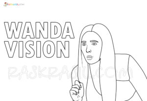 WandaVision Coloring Pages | New Images Free Printable