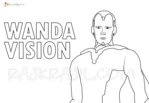 WandaVision Coloring Pages | New Images Free Printable