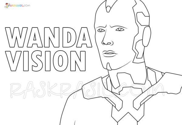 WandaVision Coloring Pages | New Images Free Printable