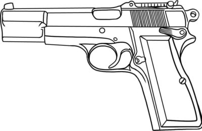 Weapon Coloring Pages