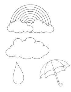 Weather Coloring Pages