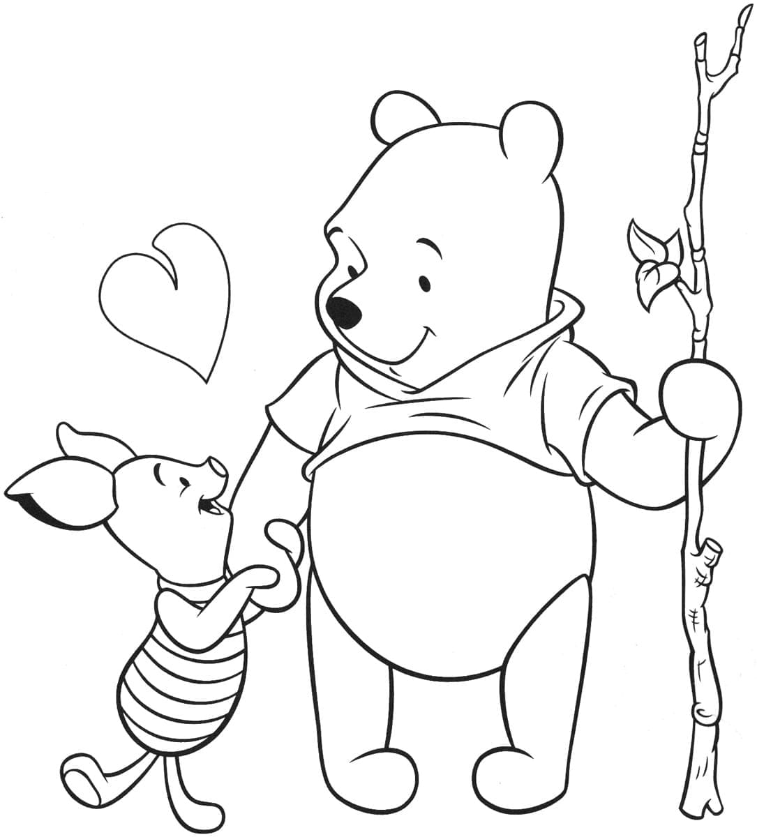 Winnie the Pooh Coloring Pages