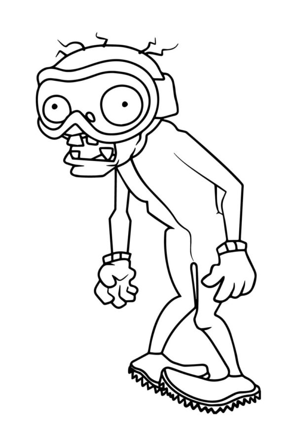 Dibujos de Zombi para Colorear