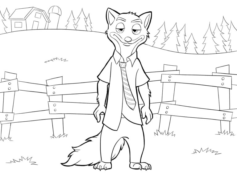 Zootopia Coloring Pages | 80 images Free Printable
