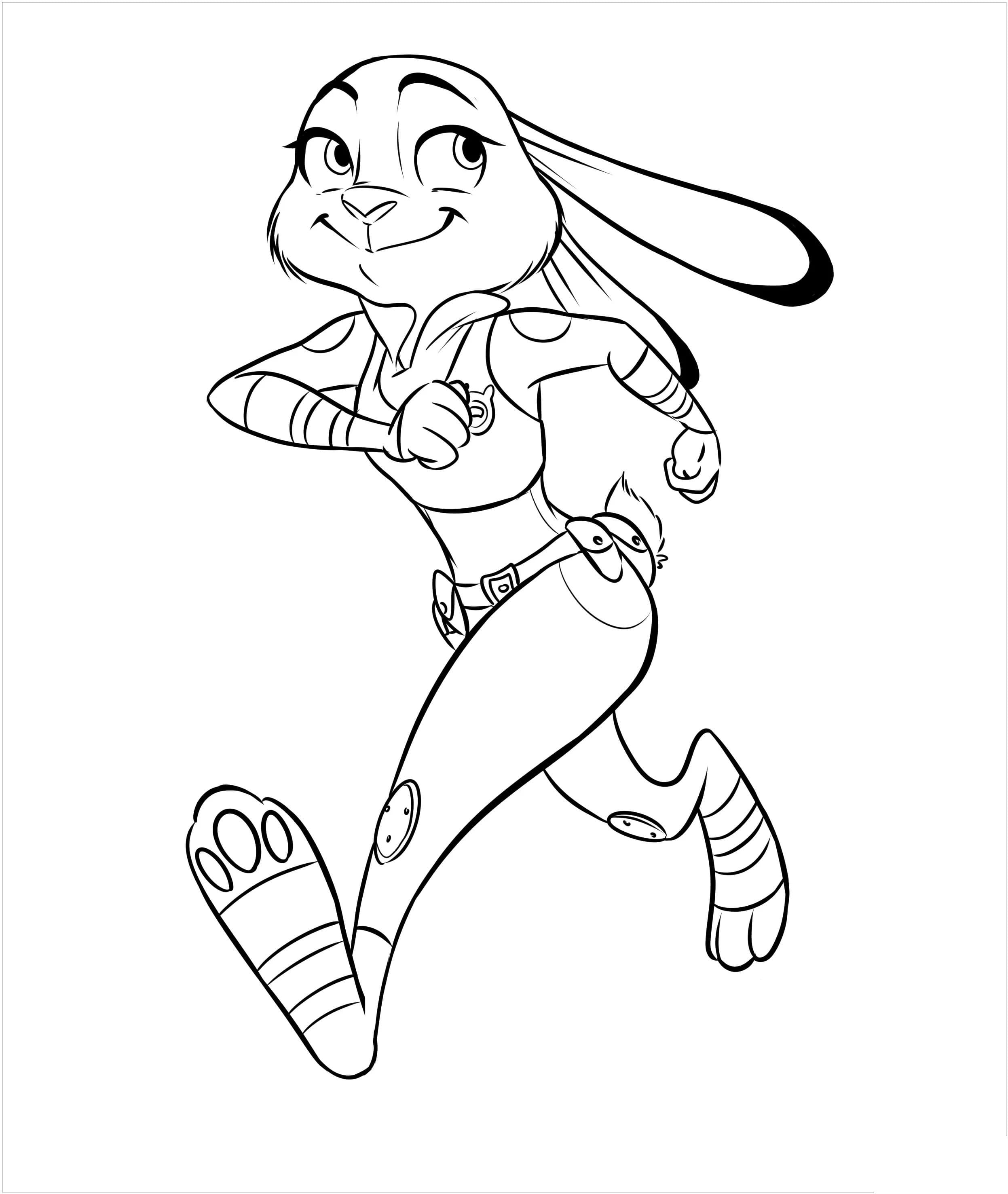 Zootopia Coloring Pages | 80 images Free Printable