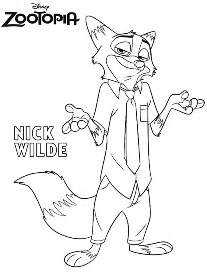 Zootopia Coloring Pages | 80 images Free Printable