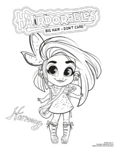 Hairdorables Coloring Pages | 23 images Free Printable