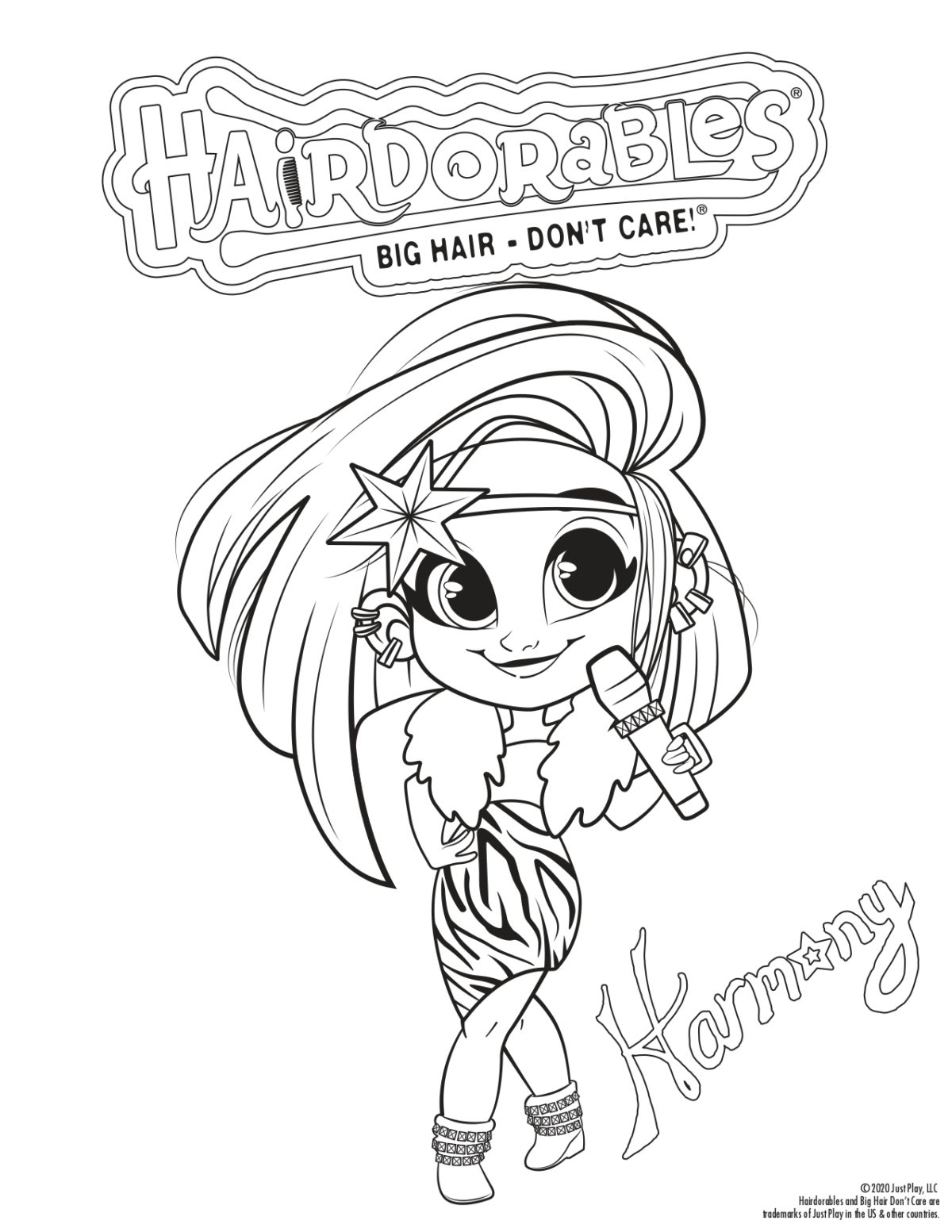 Hairdorables Coloring Pages | 23 images Free Printable