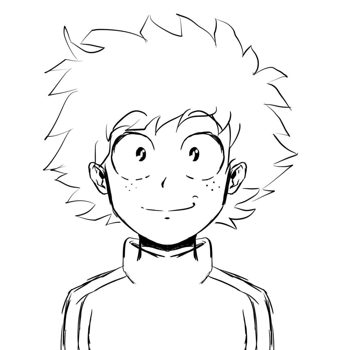 Deku Coloring Pages | 30 Coloring Pages Free Printable