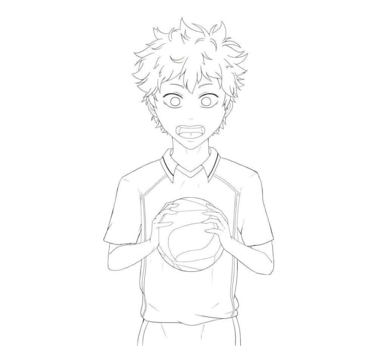 Haikyuu Coloring Pages | 60 Pictures Free Printable