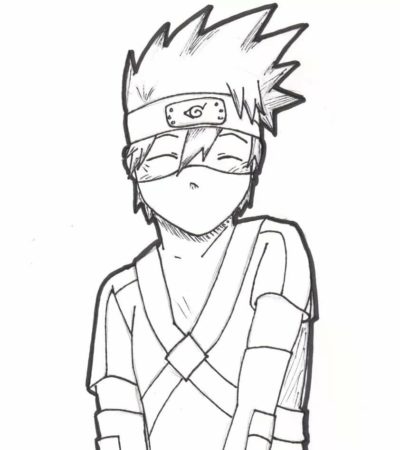 Kakashi Hatake Coloring Pages | 50 Best Images Free Printable