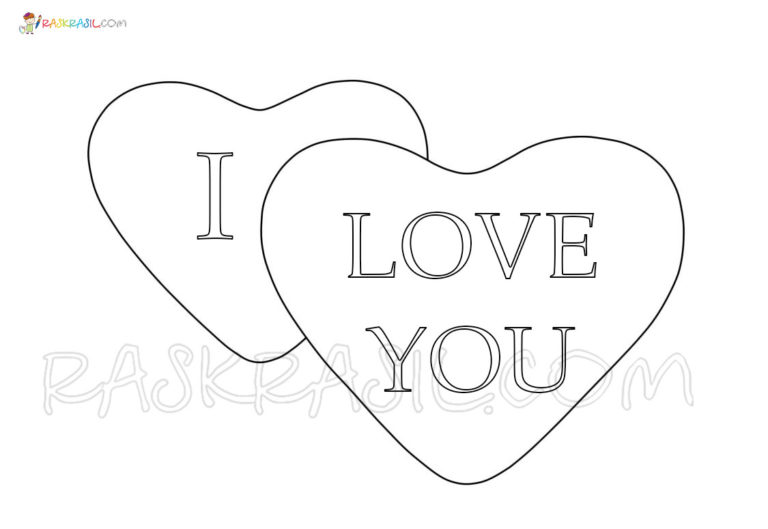 Love Coloring Pages | 120 Best Coloring Pages Free Printable