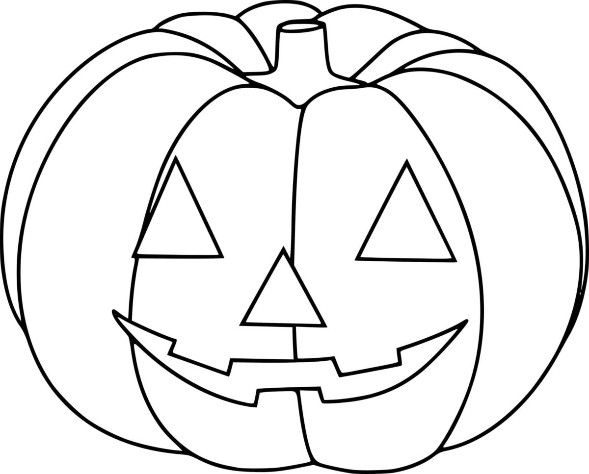 Coloriage Halloween Citrouille à imprimer