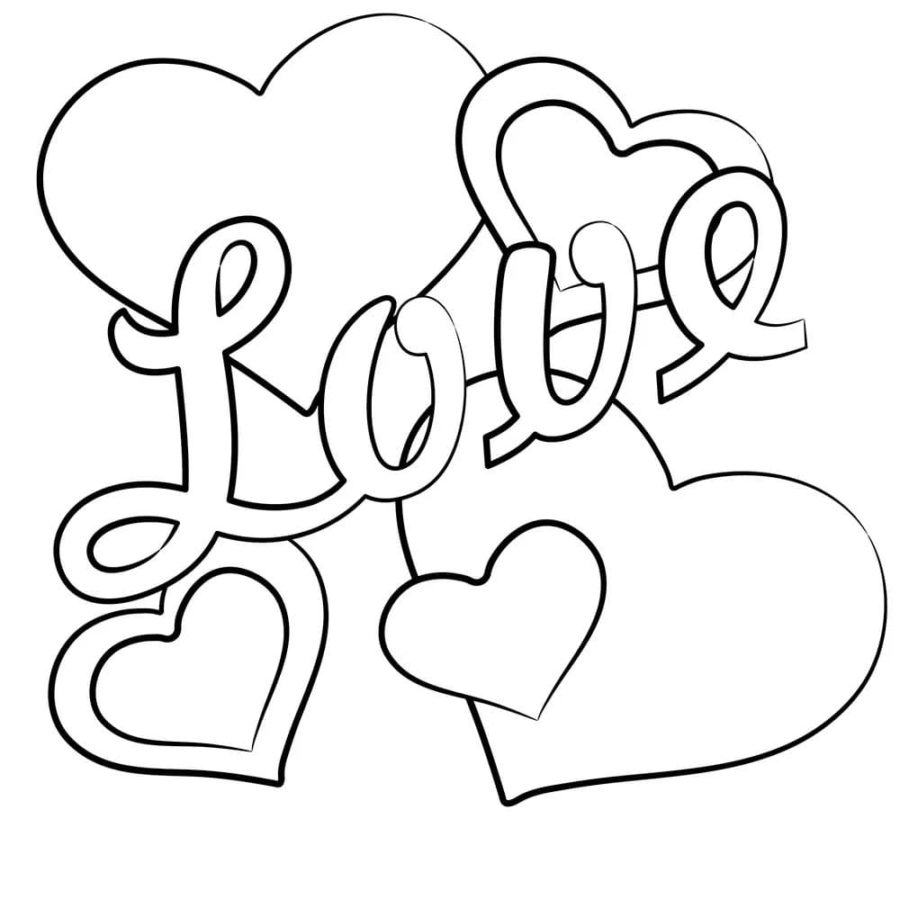 Dibujos De Amor Para Colorear 105 Imágenes Gratis Para Imprimir