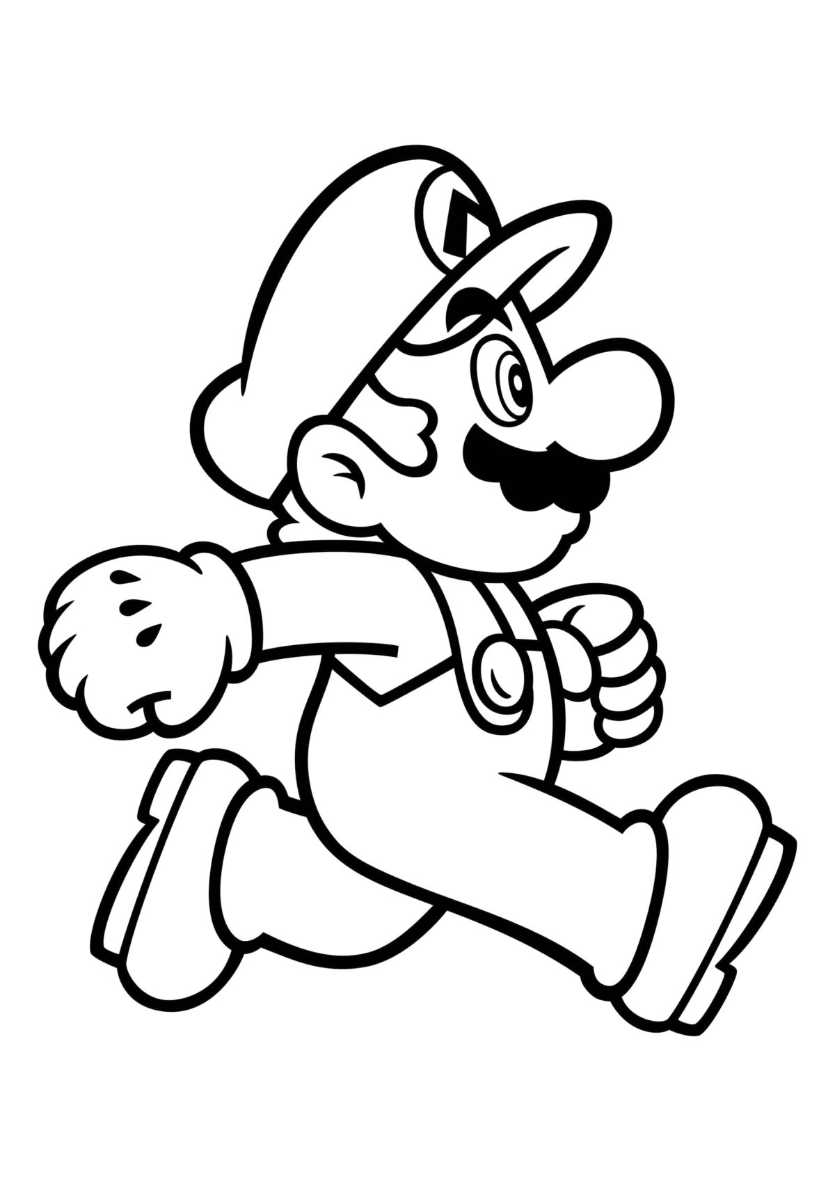 Super Mario Bros Coloring Pages