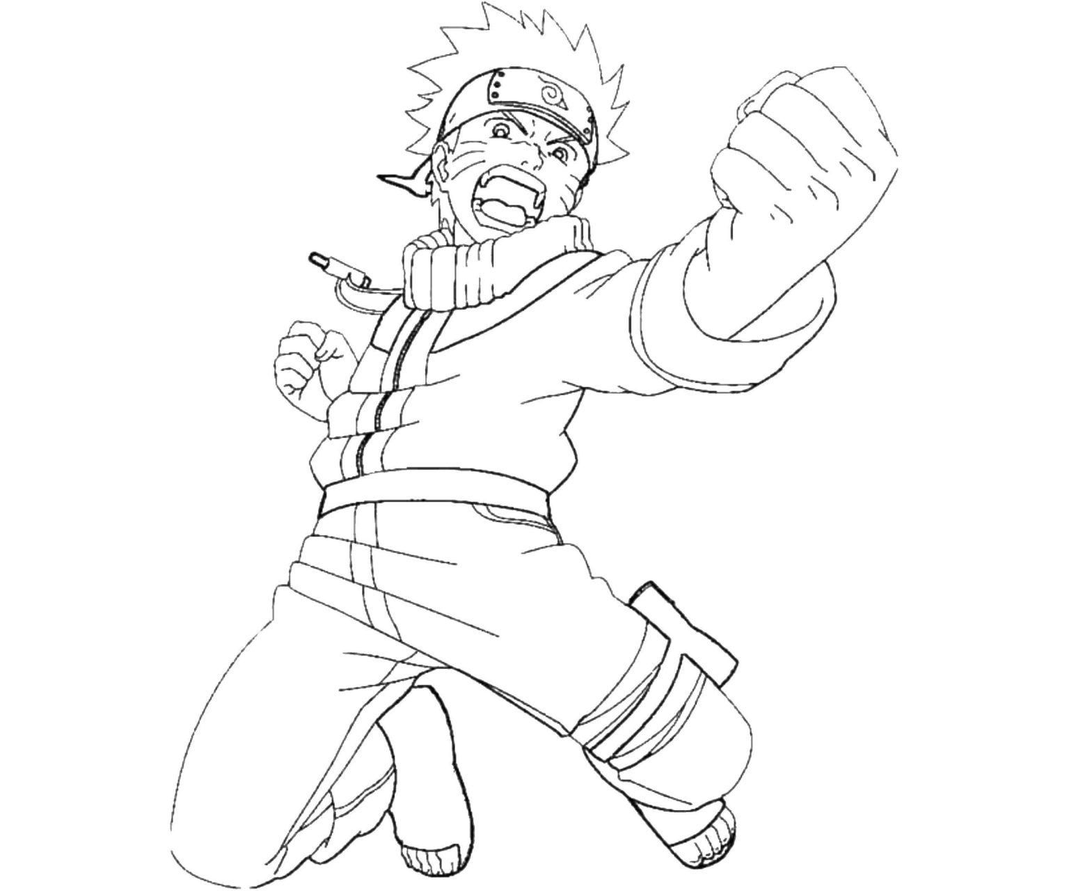 Dibujos de Naruto para Colorear