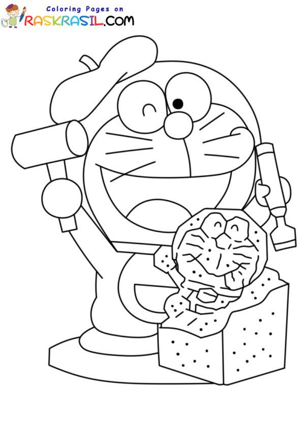 Disegni di Doraemon da colorare