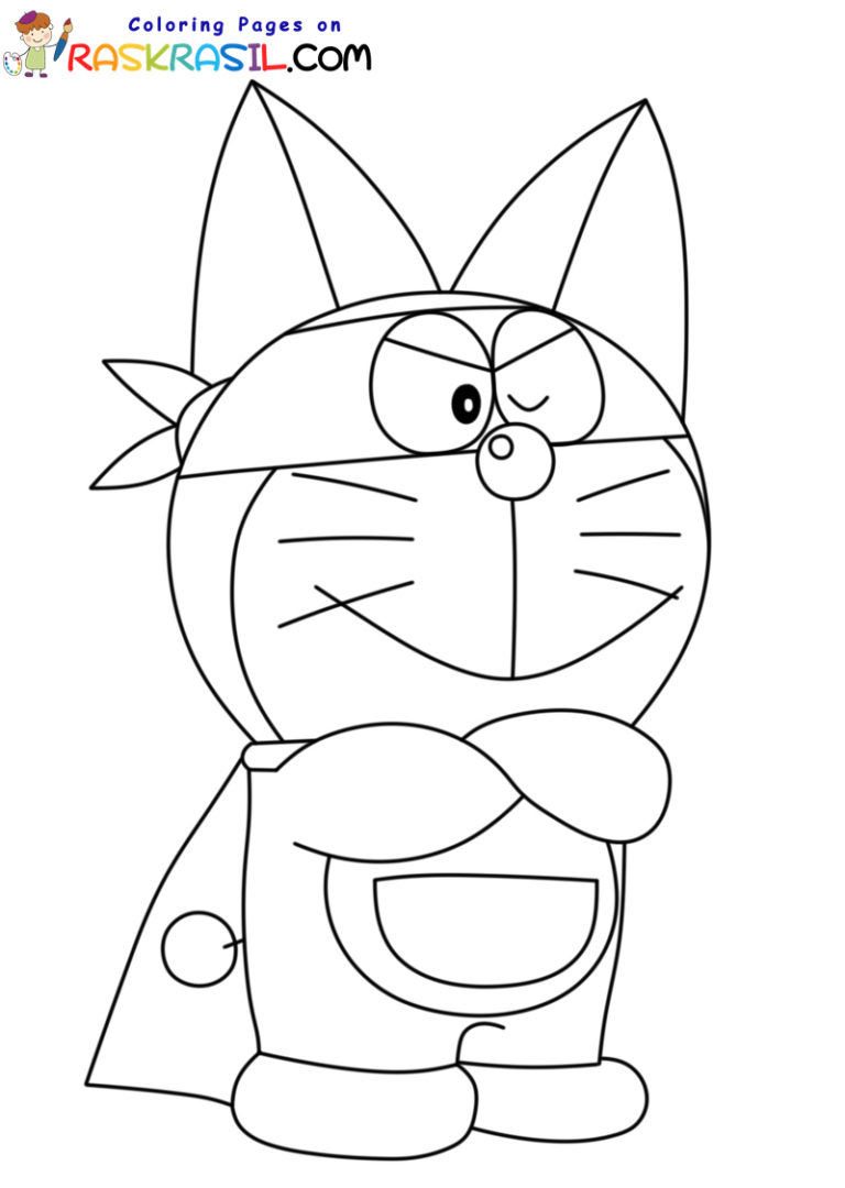 Doraemon Coloring Pages