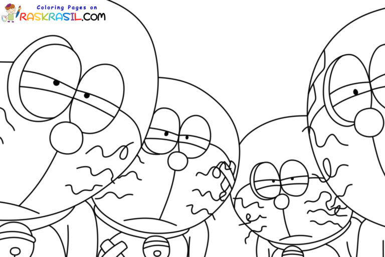 Disegni di Doraemon da colorare