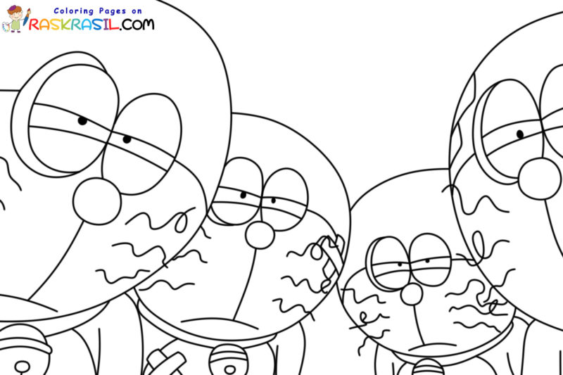 Doraemon Coloring Pages