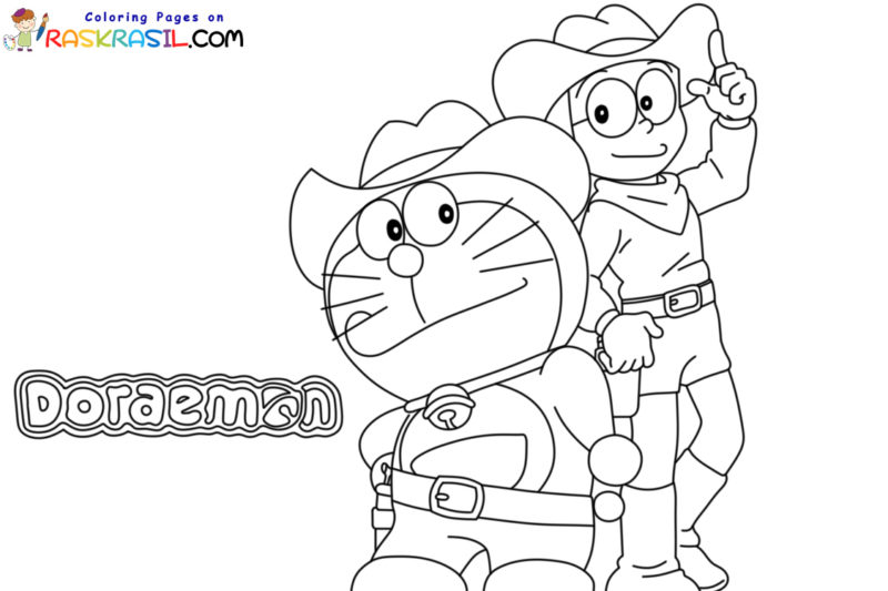 Dibujos de Doraemon para Colorear