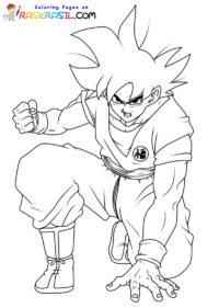 Goku Coloring Pages