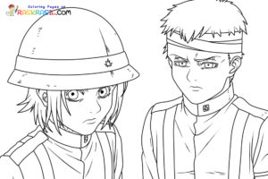Attack On Titan Coloring Pages