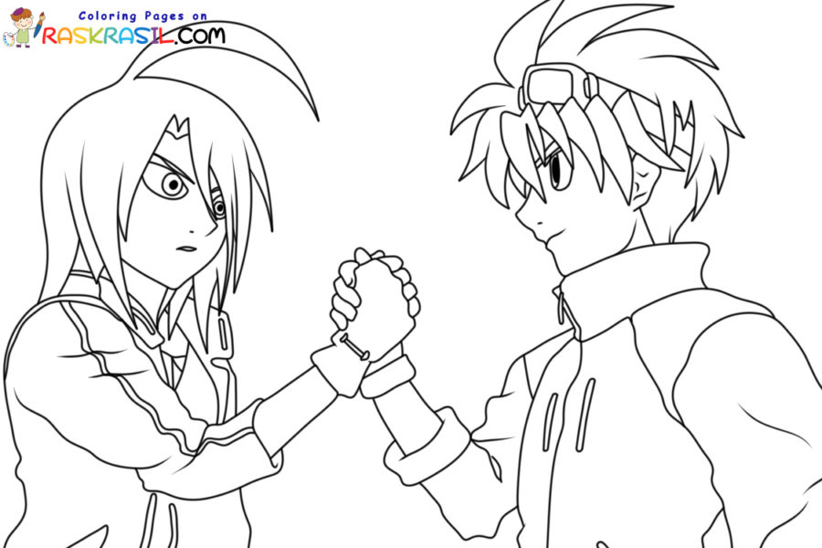 Bakugan Coloring Pages