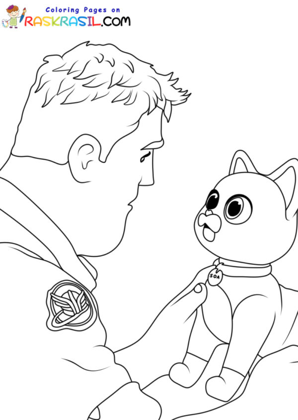 Coloriage Buzz l'Éclair à imprimer