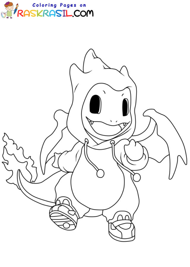 Dibujos de Charmander para Colorear