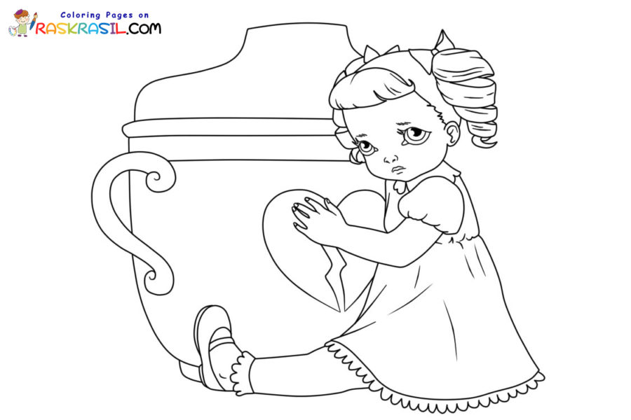 Cry Baby Melanie Martinez Coloring Pages | Raskrasil.com