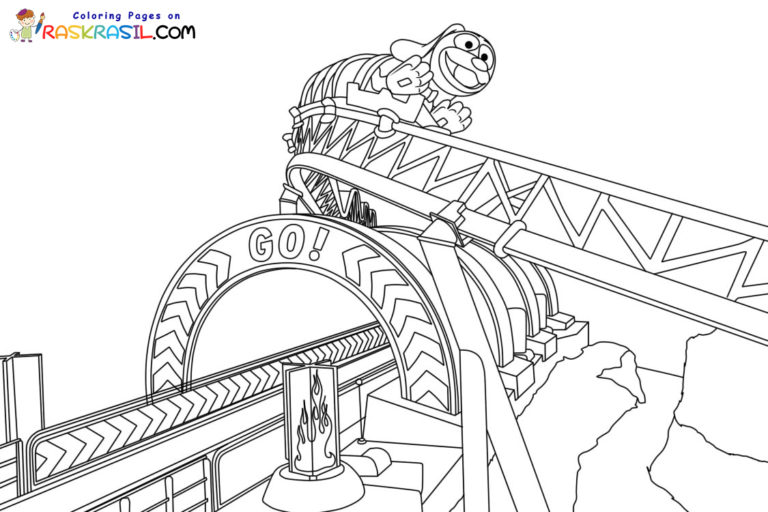 Disneyland Coloring Pages