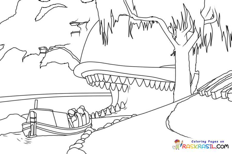 Disneyland Coloring Pages