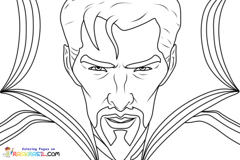Disegni di Doctor Strange da colorare