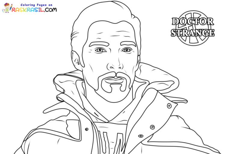 Disegni di Doctor Strange da colorare