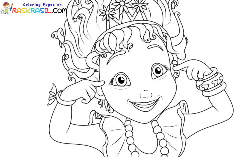 Fancy Nancy Coloring Pages