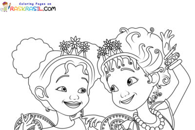 Dibujos de Fancy Nancy para Colorear