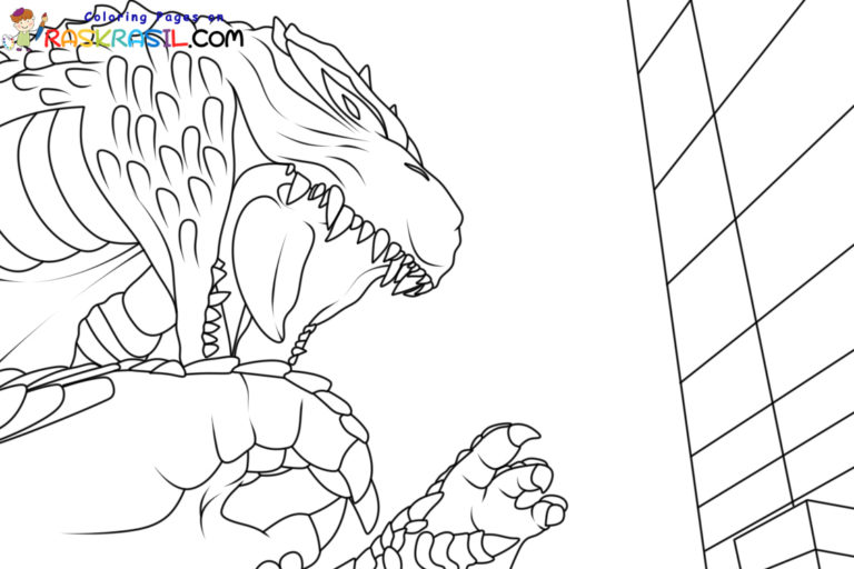 Disegni di Godzilla da Colorare