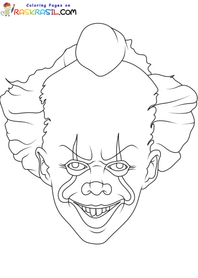 Dibujos de Máscaras de Halloween para Colorear